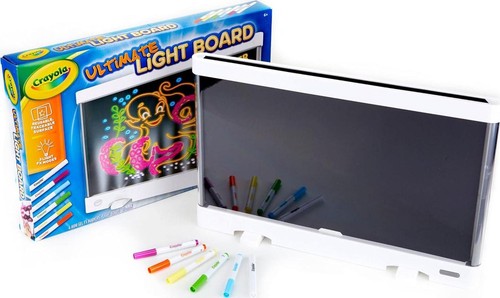 Crayola Ultimate Light Board - White, Kids Drawing Tablet, LED Drawing ...