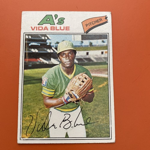 1977 Topps Baseball Card #230 Vida Blue Oakland A's VG+ | eBay