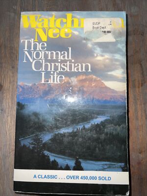 The Normal Christian Life by Watchman Nee (1977, Paperback ...