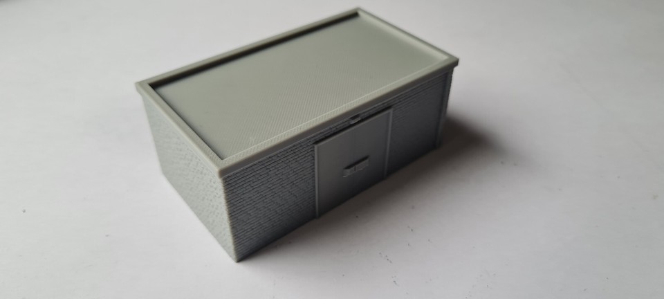 Model Railway Medium Substation Utility Building Kit 1:76 OO gauge ...