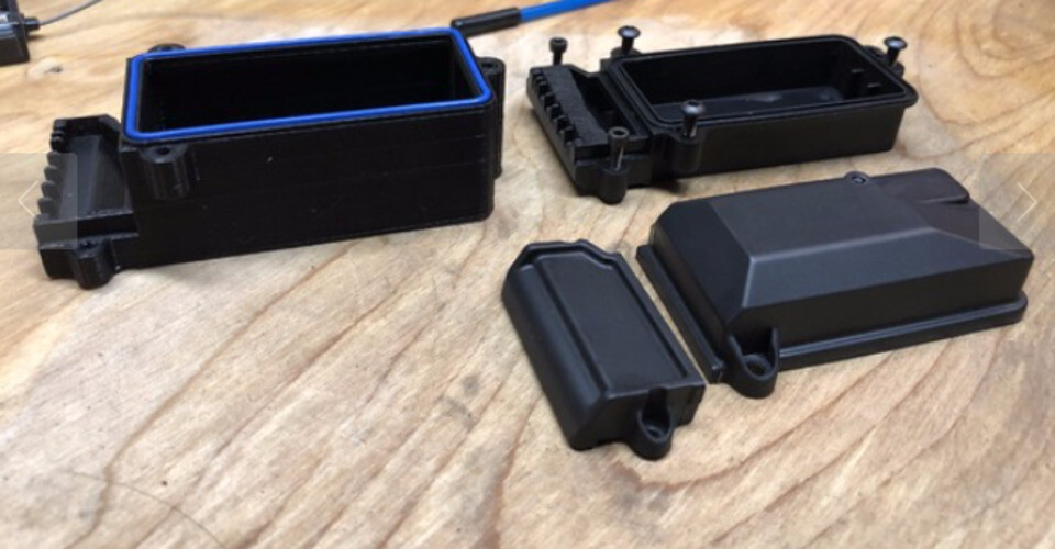 Traxxas TRX4 Large Receiver box Upgrade (Electronics / Wires box) | eBay