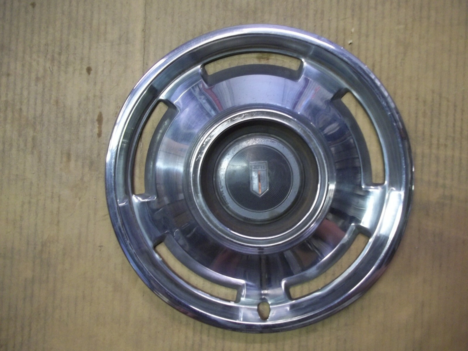 1966 66 Chevrolet Chevy II Hubcap Rim Wheel Cover Hub Cap 13" OEM USED ...