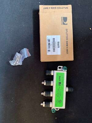 Direct TV MSPLIT4R1-03 Splitter Swim 4 Way | eBay