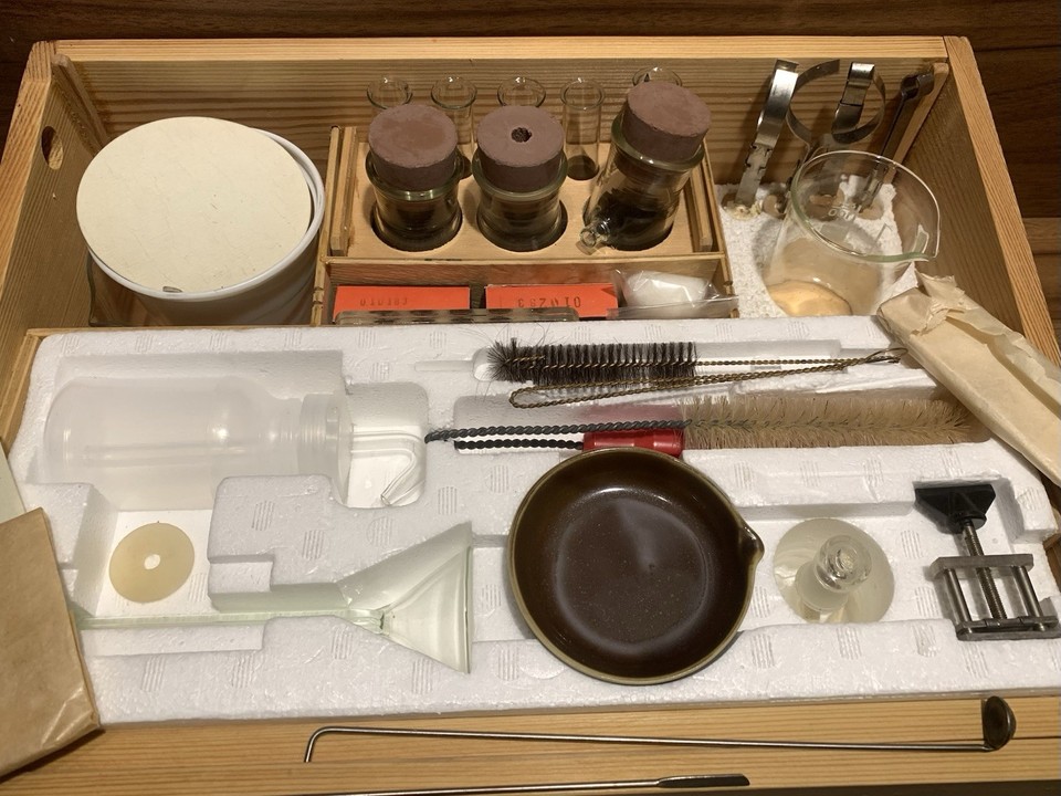 Vintage School Chemistry Laboratory Kit – Complete Retro Educational ...