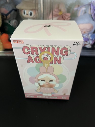 NEW - POP MART CryBaby Crying Again “Love makes you cry” plush doll ...
