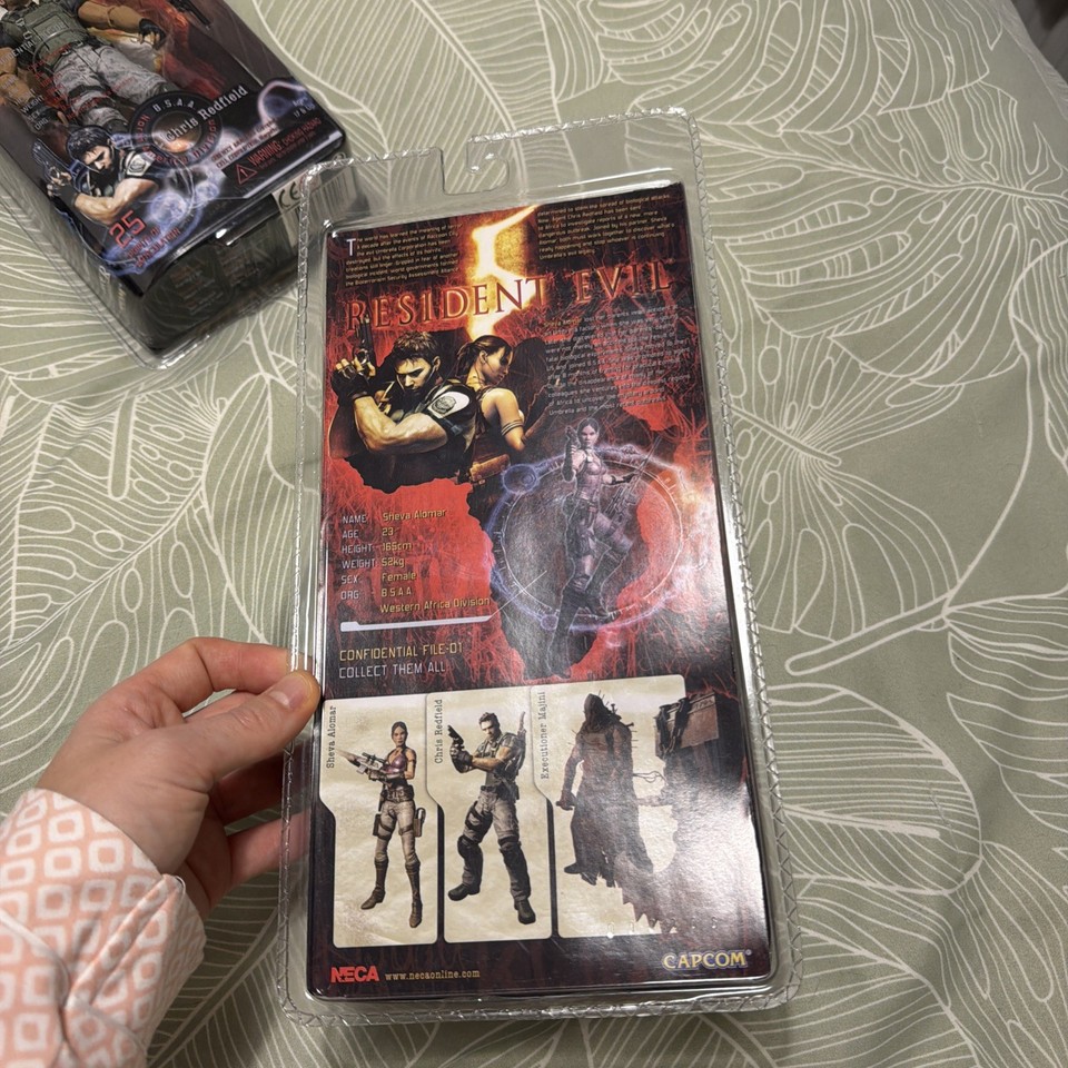 Resident Evil 5 Sheva Alomar Capcom Neca new sealed unopened ...