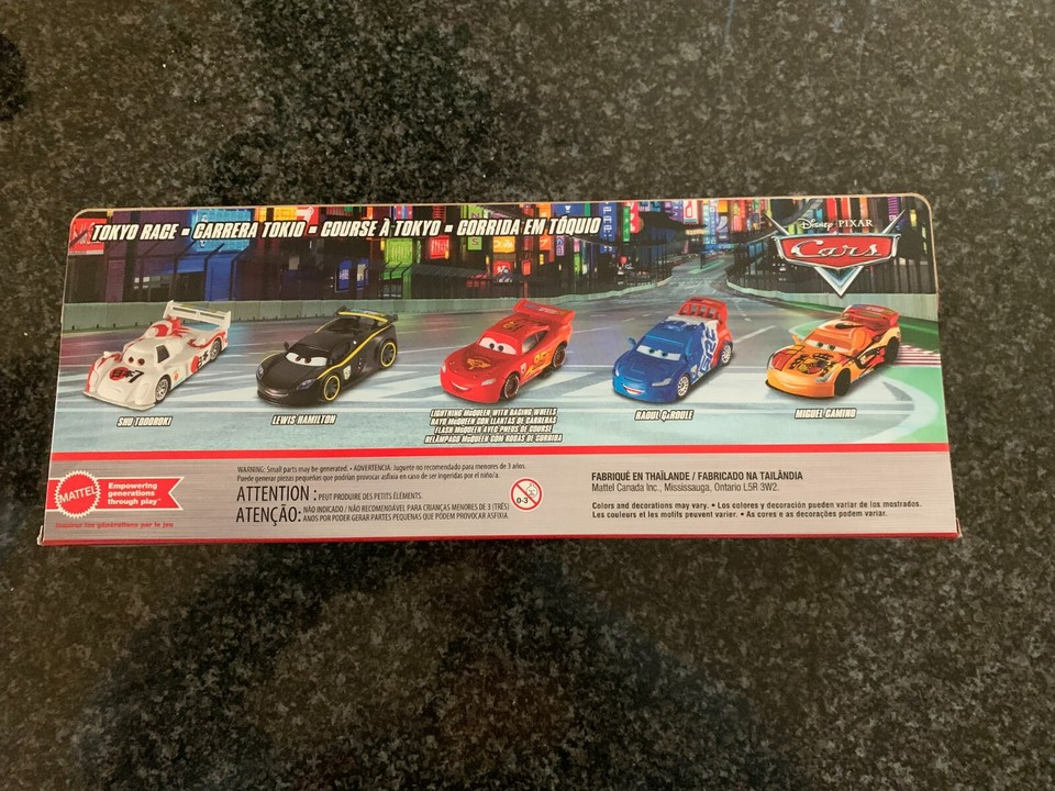 Disney Pixar Car 5-Packs Tokyo Race Die Cast Metal Car | eBay