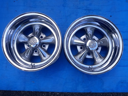 Cragar SS Wheels 14x7 Deep Dish Chevy Pair 1974 | eBay