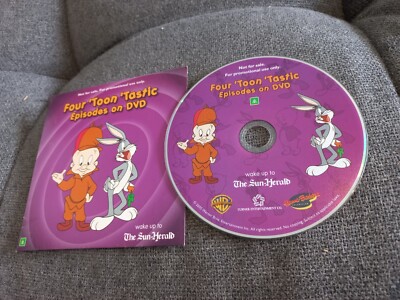 Four 'Toon'Tastic Looney Tunes DVD Digipak Sun Herald Promo | eBay
