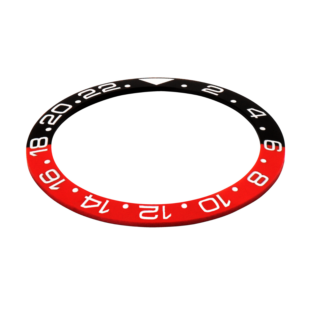 BEZEL INSERT CERAMIC FOR ROLEX GMT 116700 116710 116718 116760 BLACK ...