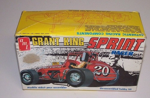 AMT Grant King Sprint Racer Unassembled Hobby Model Kit 1:25 Scale NIB ...