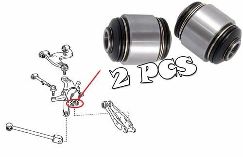 Rear Control Arm Wheel Hub Knuckle Bushes Bushings for Lexus IS200 ...