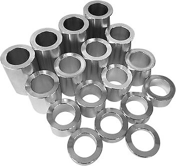 HARDDRIVE 1" CHROME WHEEL SPACER KIT 17 PIECE KIT # 339359 | eBay