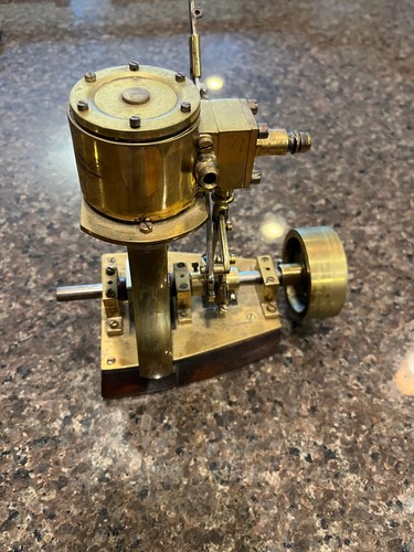 Antique Vertical Single-cylinder Steam Engine Model | eBay