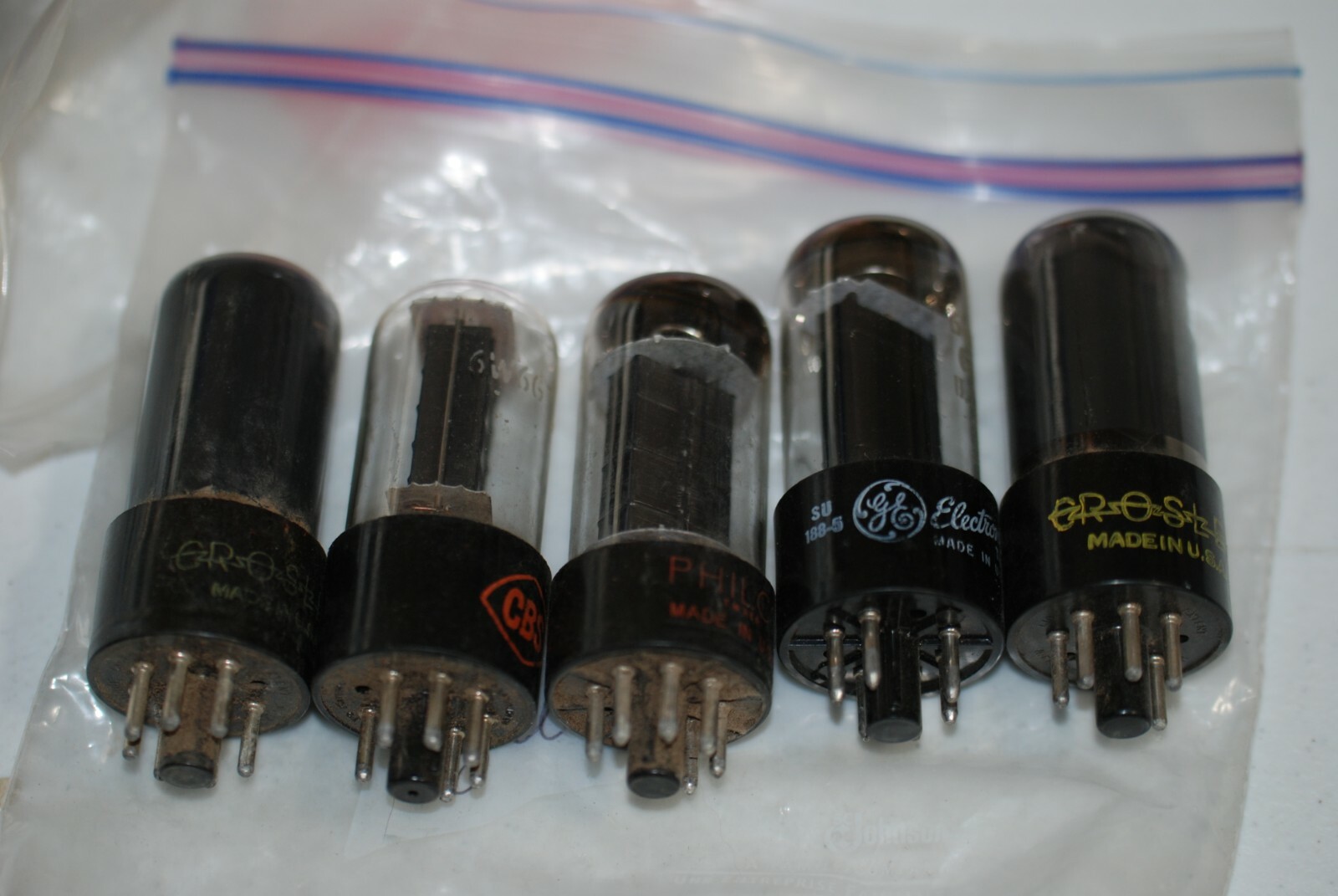 6W6 Vacum Tubes Guitar Audio Hifi Vintage Audio Vacum Tube Crosley CBS ...