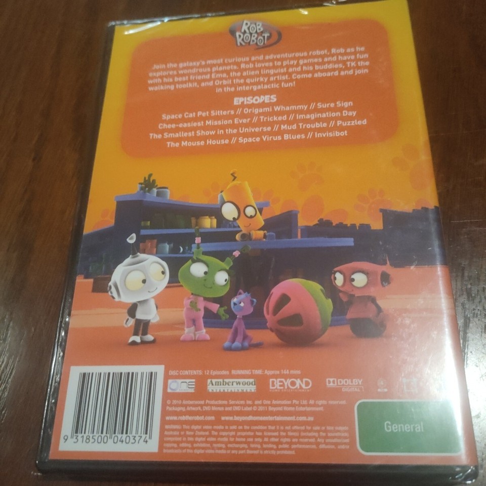 Rob the Robot: Rocket Warriors - DVD ) New And Sealed Space Cat Pet ...