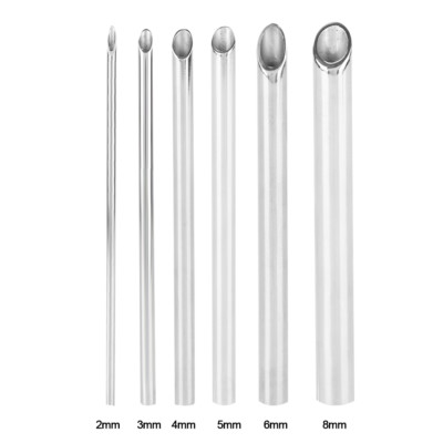 Stainless Steel Piercing Receiver Needle Receiving Tube Body Holding ...