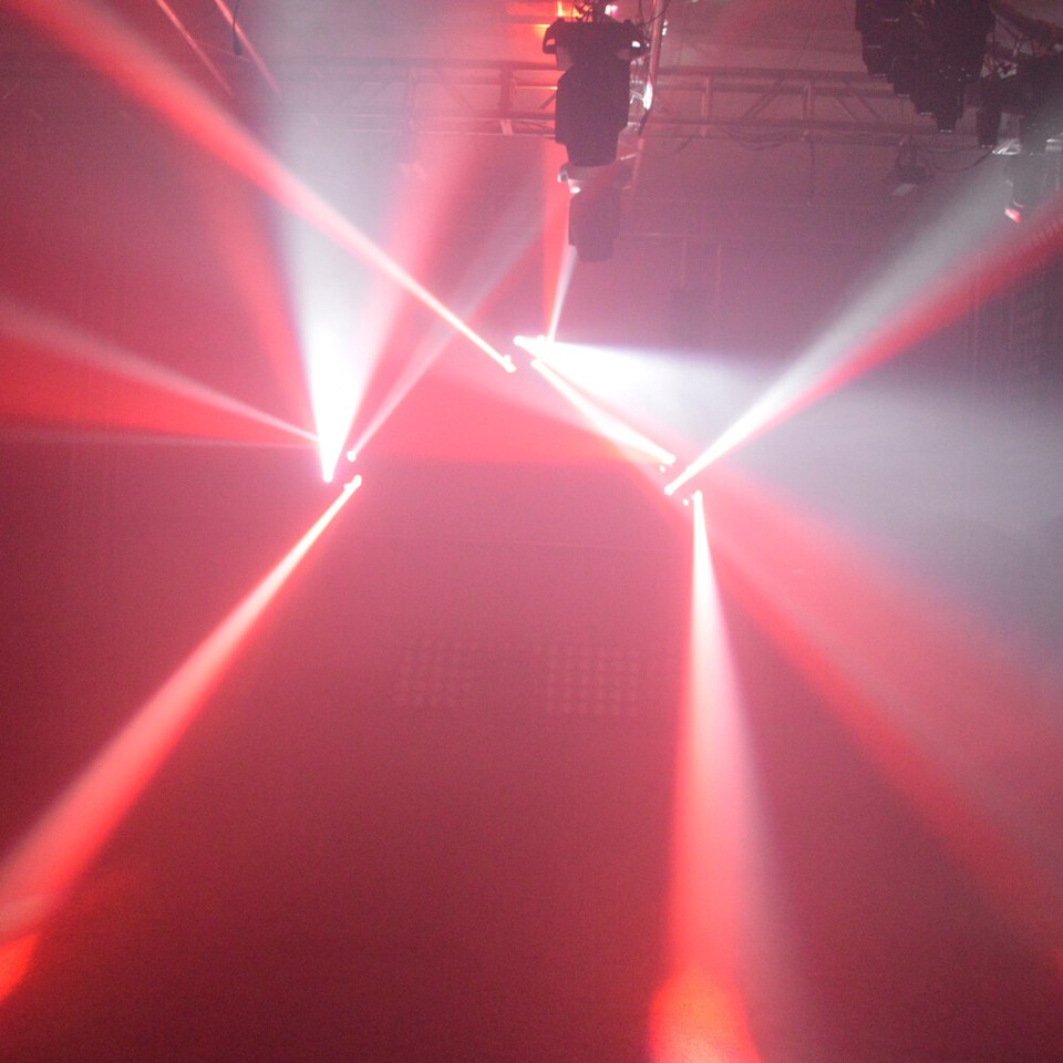 6 Head Beam Moving Head Lights RGBW DMX Automated Pan & Tilt DJ Stage ...