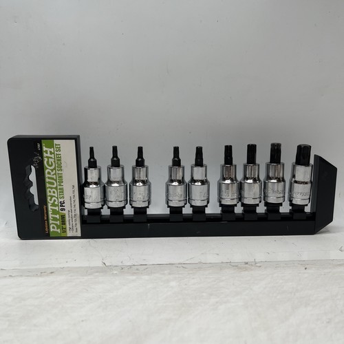 Pittsburgh 1/2" Drive 9 PC Star Point Socket Set | eBay