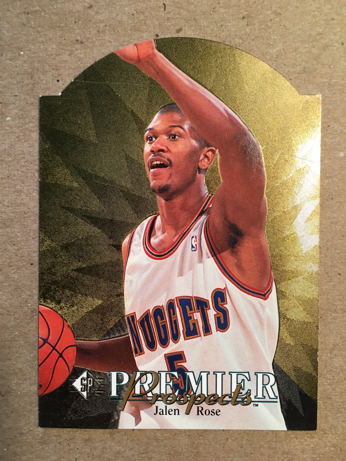 1994 Upper Deck SP Die-Cut #D13 JALEN ROSE - “Fab 5” ROOKIE Card L94a ...