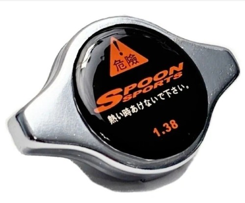 HONDA 96-00 CIVIC SPOON SPORTS BLACK EK EK9 ACURA RACING RADIATOR CAP ...