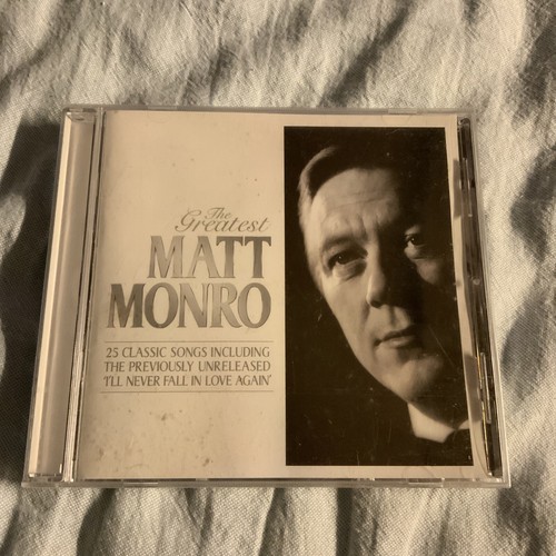 MATT MONRO The Greatest CD BRAND NEW Compilation 5099960676429 | eBay ...