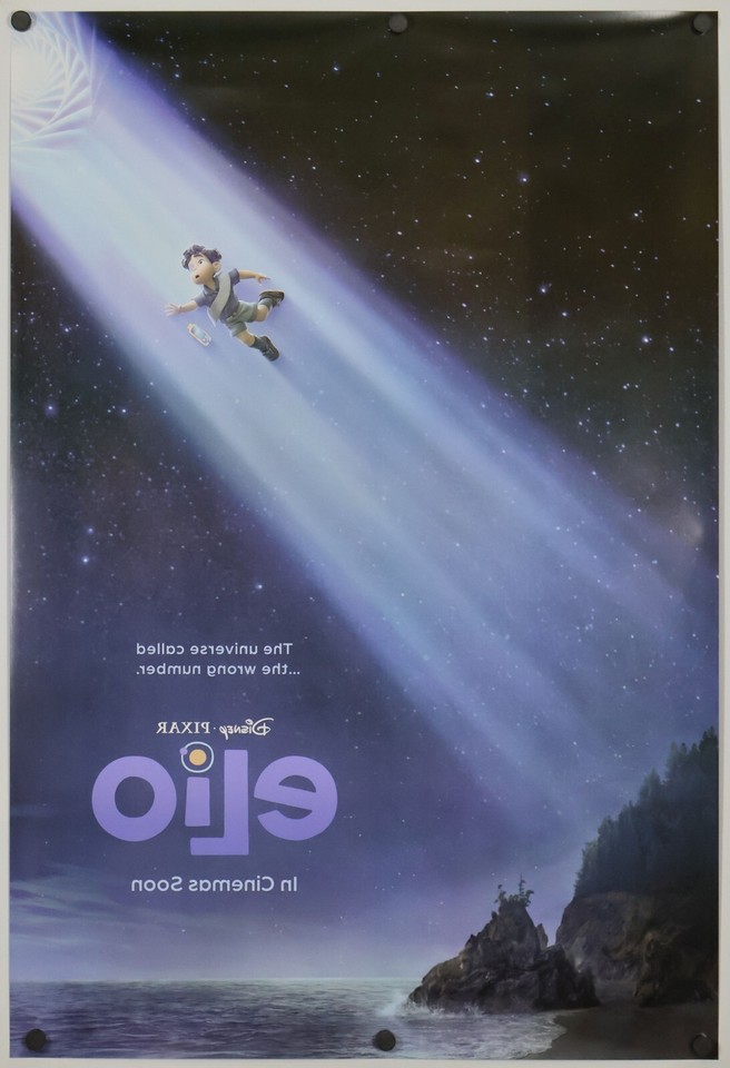 Elio - original DS movie poster 27x40 D/S INTL Advance MINT Pixar 2024 ...