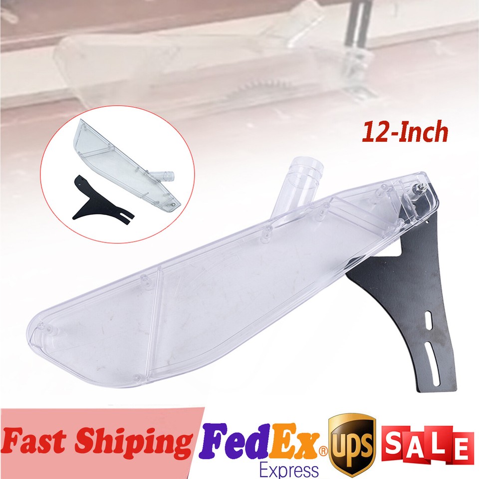Transparent Table Saw Blade Guard & Dividing 12" Table Saw Protective ...