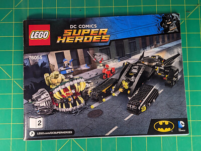 Lego Instruction Manual Super Heroes Batman Book 2 76055 S+ | eBay