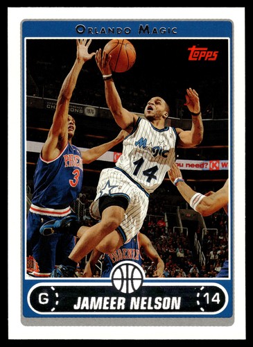 2006-07 Topps #190 Jameer Nelson Orlando Magic | eBay