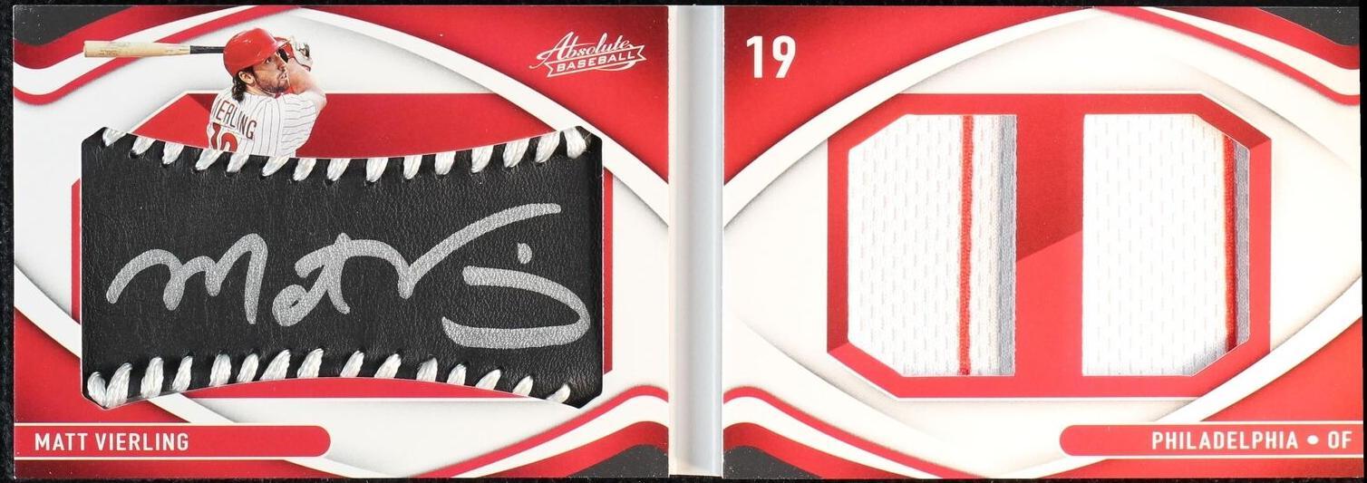 2022 Panini Absolute - Rookie Baseball Material Booklet Signatures Matt ...