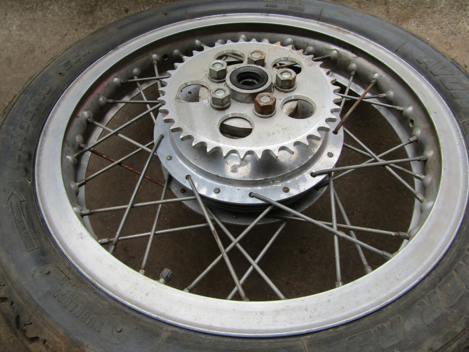 Montesa Cappra 360 GP 18" Rear Wheel 🔥Akront Rim 🔥Avon Roadrunner Tire🔥 ...