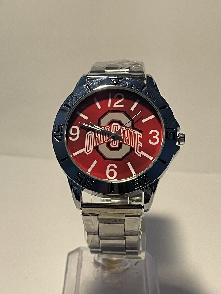 Ohio State Buckeyes NCAA Stainless-Steel Watch NEW | eBay