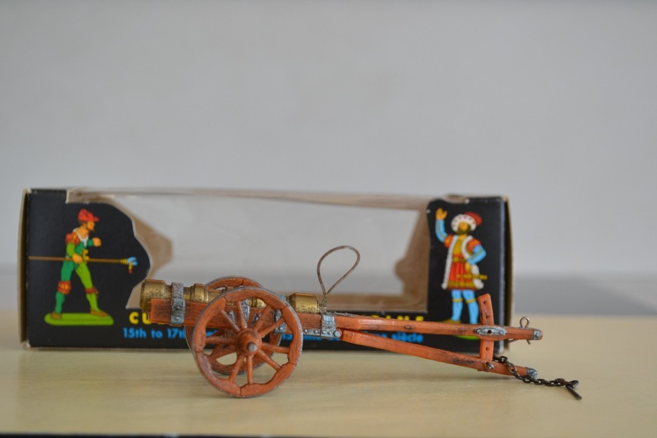 Elastolin 9808 Medieval Feldschlange Culverin Cannon with original box ...