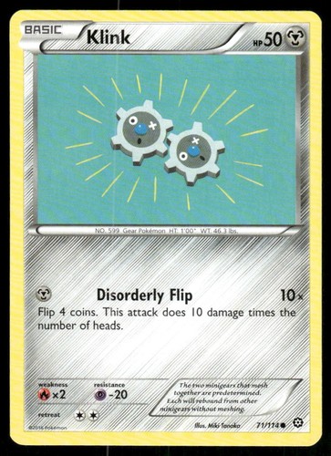 Pokémon TCG Pokémon Klink Klink Common Regular | eBay