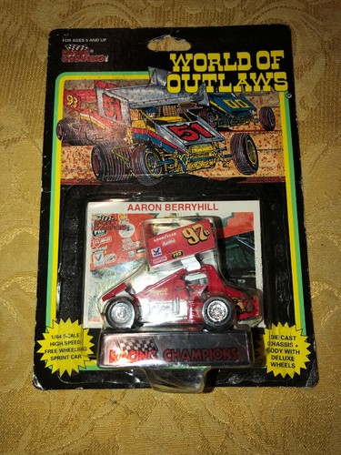New Aaron Berryhill 97 sprint car trading card racing champions world ...