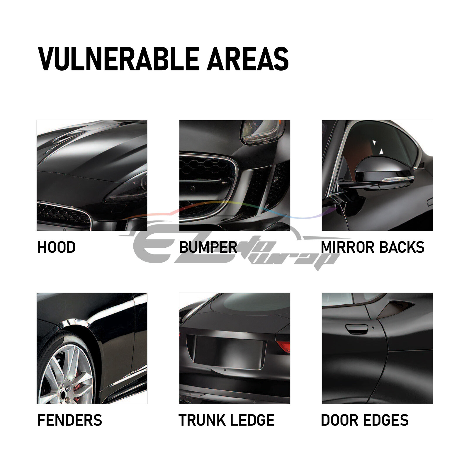 Buy 3M Scotchgard Hood Bumper Clear Paint Protection Bra Film Shield ...