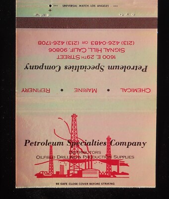 1970s Petroleum Specialties Co. Oilfield Drilling 1600 E. 29th St ...