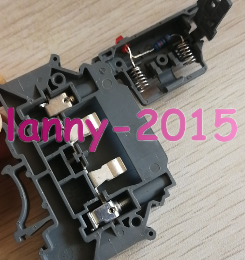 10PC NEW 3246434 Phoenix TB4-HESILED 24 (5X20) I Black fuse terminal | eBay