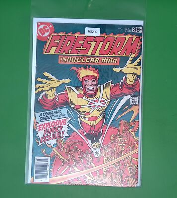 FIRESTORM #1 VOL. 1 7.0 1ST APP NEWSSTAND DC COMIC BOOK H32-6 | eBay