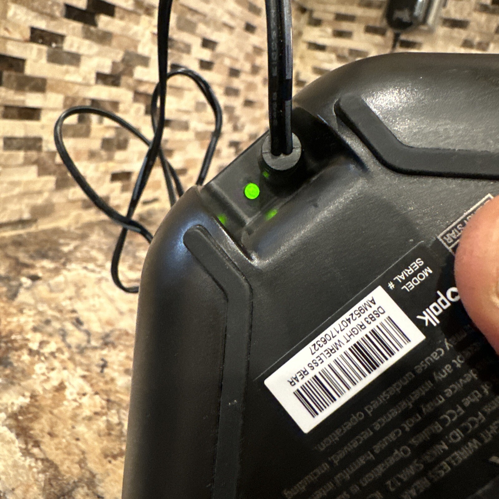 Polk Audio DSB3 Right & Left Wireless Rear Speakers Lot w/ Power ...