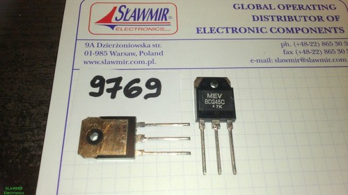 MEV BD245C 10A115V Npn Transistor TO218 Lot-2pcs | eBay.de