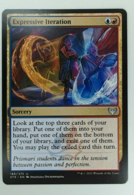 MTG Singles - Expressive Iteration - Strixhaven: School of Mages -F367 ...