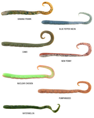 Berkley Gulp 7" Turtleback Worm Soft Plastic Fishing Lure - Choose ...