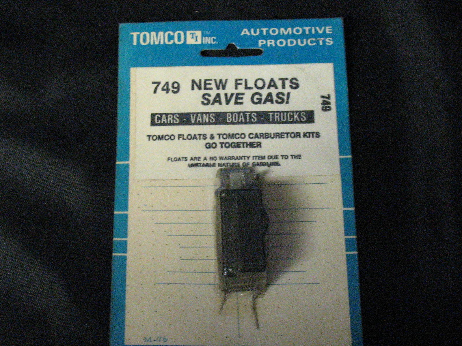 NOS Tomco 749 Carburetor Float 1979 Honda Accord | eBay