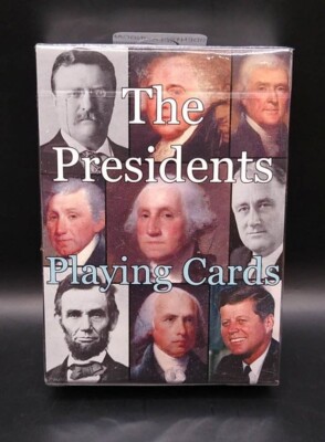 The Presidents Playing Cards Deck 45 Presidents USA Sealed Including ...