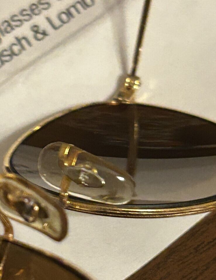 Ray Ban Diamond Hard B&L W1911 XVAS Round Sunglasses W/ Original Box ...