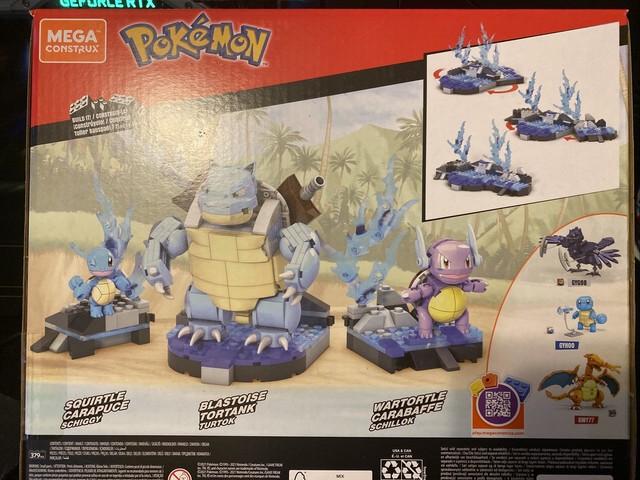MEGA HDH93 Construx Pokémon Squirtle Evolution Set for sale online | eBay