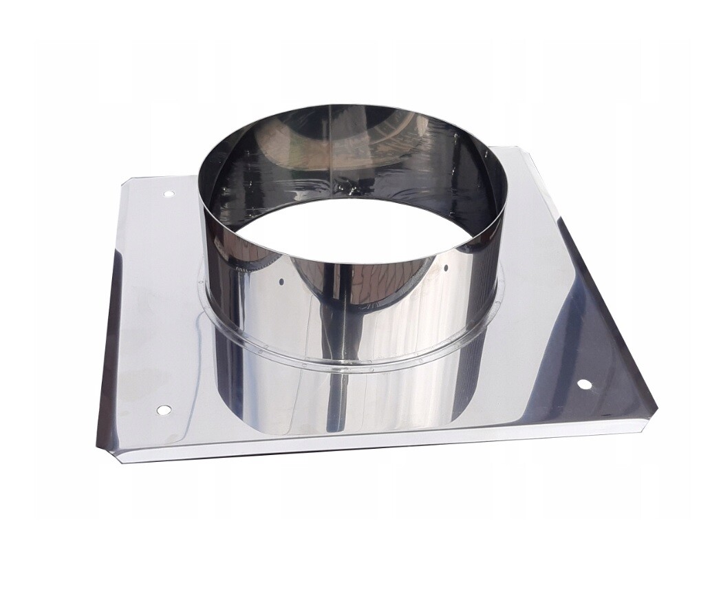 Stainless Steel Chimney Top Plate with Flange Duct Cowl Plate with ...