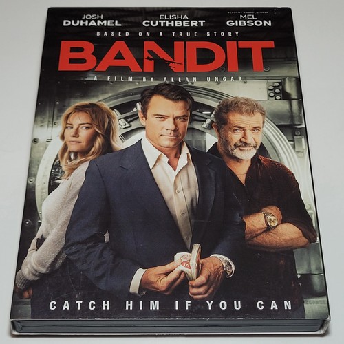 Bandit (DVD, 2022) Mel Gibson Josh Duhamel Elisha Cuthbert Free 1-Day ...